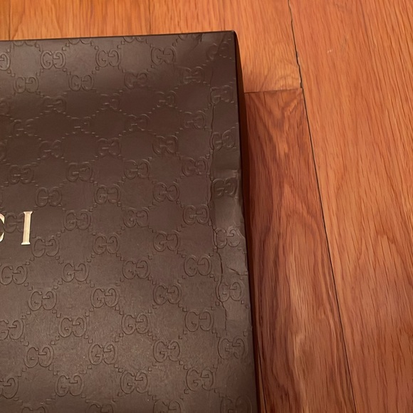 Gucci | Bags | Gucci Box With Branded Tissue Paper | Poshmark